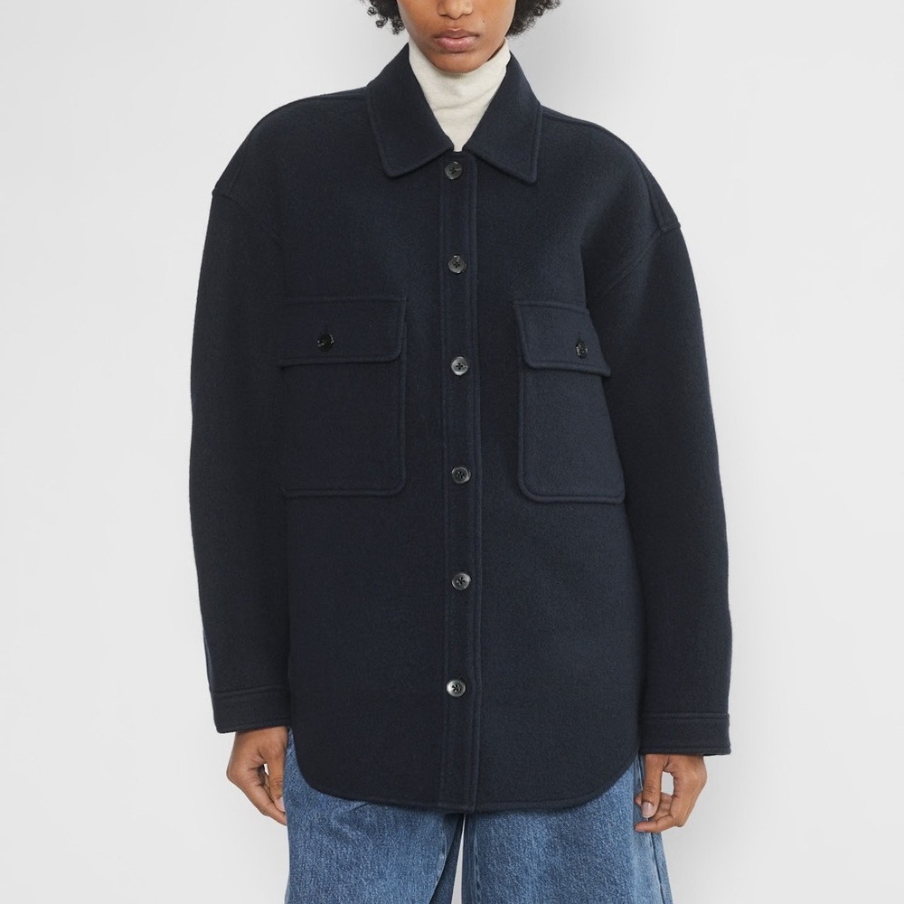 Wilfred Yvonne Merino Wool Jacket - Gem